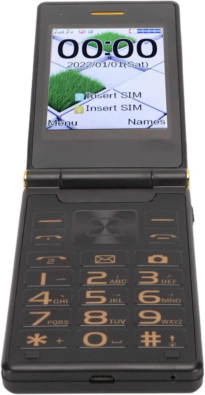 Amazon.com: Diydeg Senior Flip Cell Phone, 2.8 Inch Screen Flip Phone ...