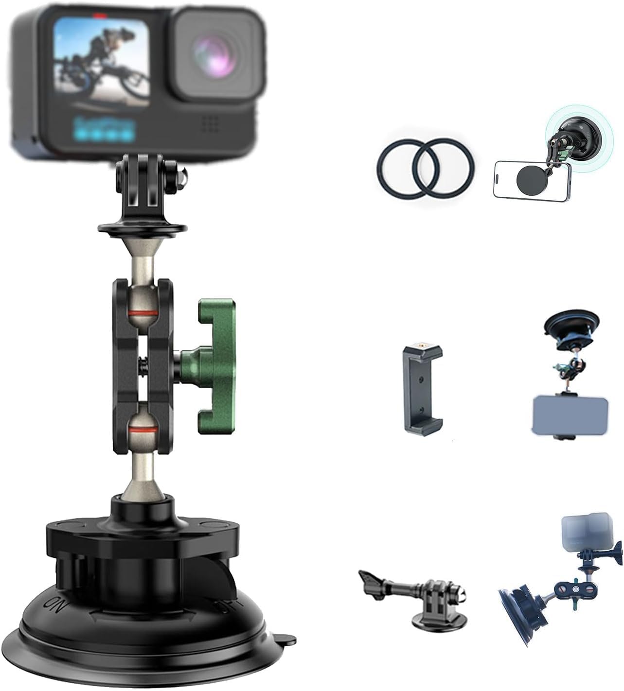 Amazon.com : Insta360 Multi Mount for ACE PRO/ACE, X5/X4/X3/GO 3/3S, ONE RS/R/X2/X, OSMO Pocket ...
