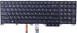 Amazon.com: Replacement Keyboard with Backlit Compatible for Dell ...