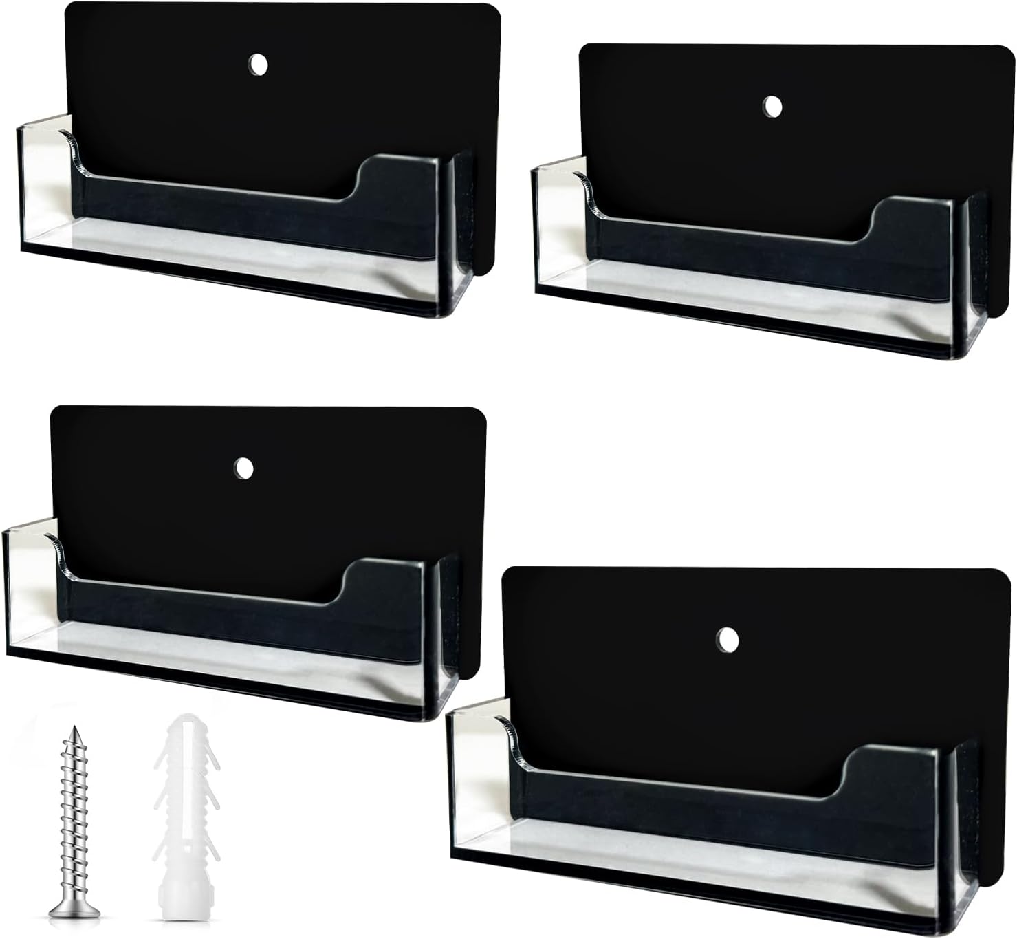 Amazon.com: YKOASKL 4 Pcs Business Card Holder with Hanging Hardware ...