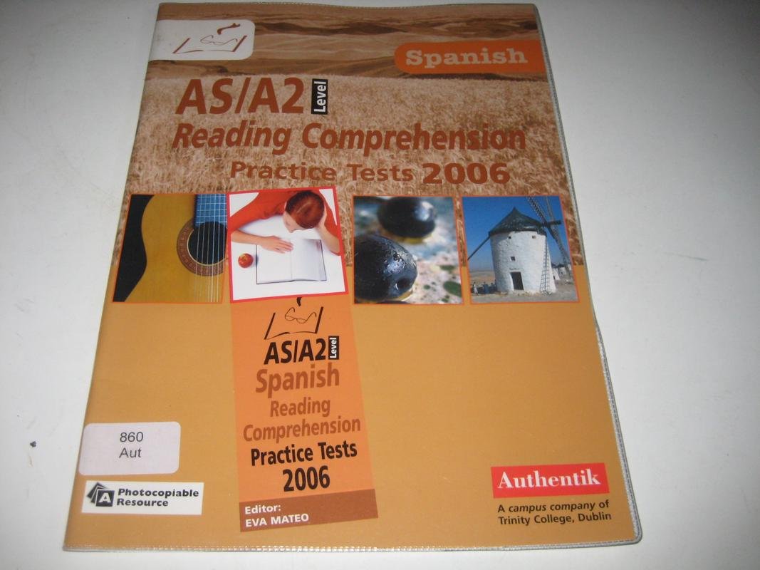 AS/A2 Level Reading Practice Tests Book 2006 Spanish : Buy Online at ...