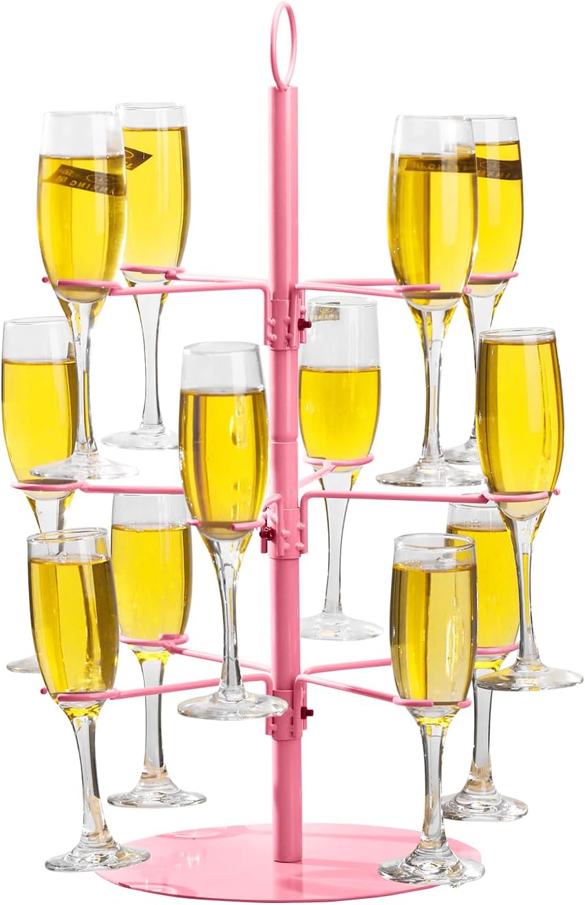 Amazon.com: Ksestor Cocktail Tree Stand - Holds 12 Glasses, Compatible ...