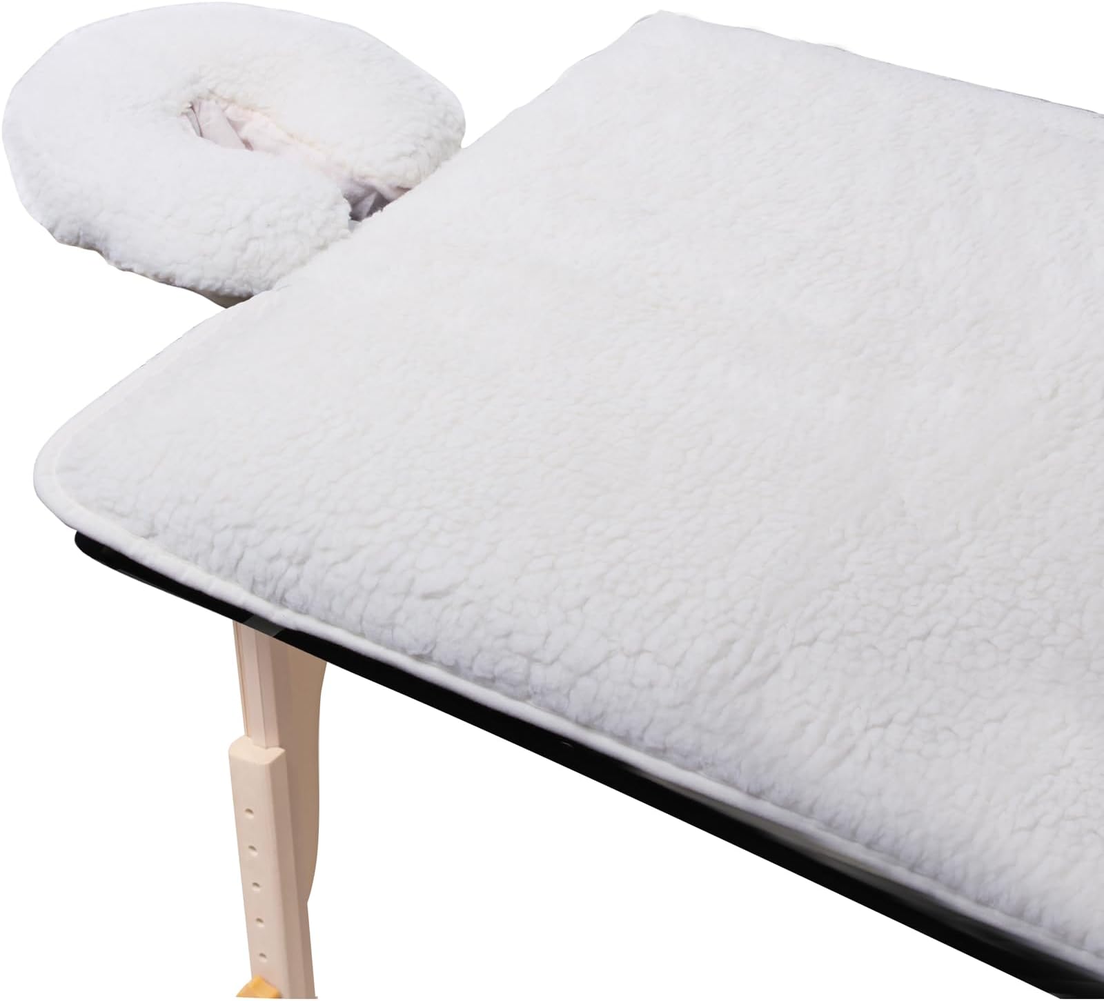 Amazon.com : Saloniture Fleece Massage Table Pad & Face Cradle Set ...