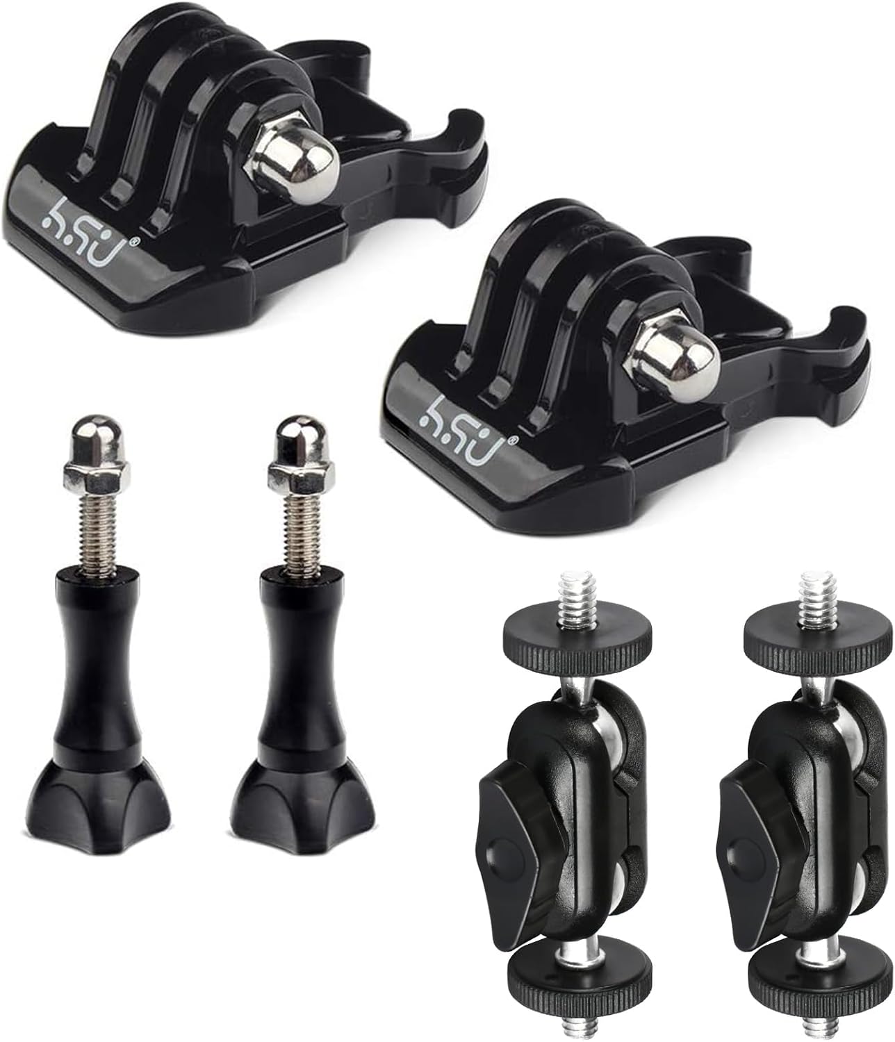 Amazon.com : HSU Quick Release Buckle Clip and Magic Arm with Dual Ball ...