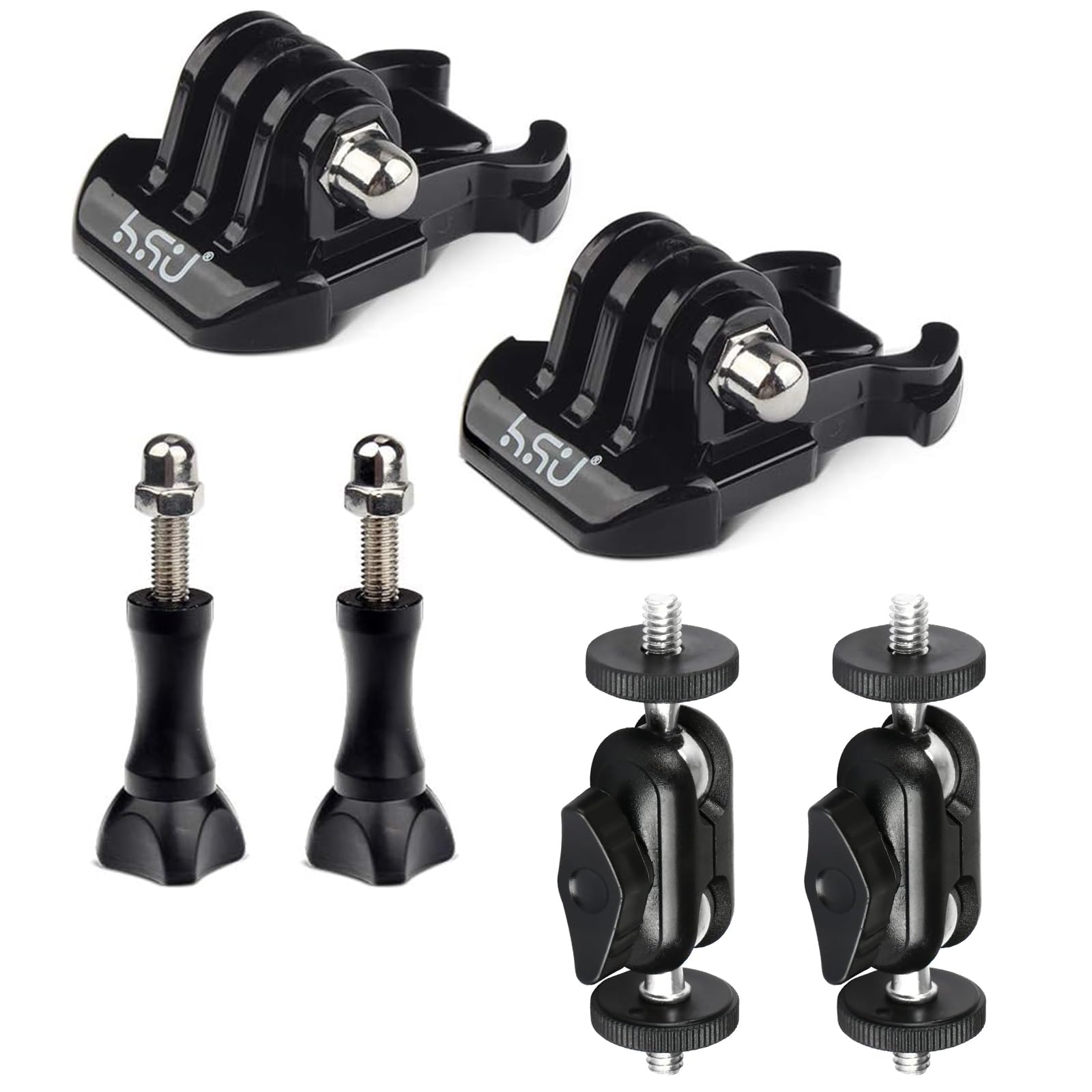 Amazon.com : HSU Quick Release Buckle Clip and Magic Arm with Dual Ball ...