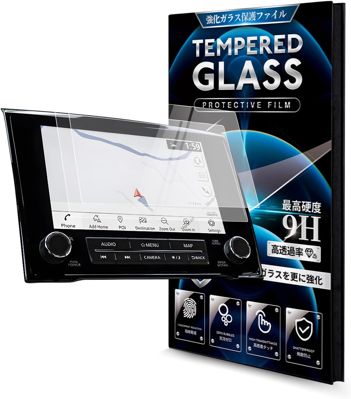 Amazon.com: Karltys 2 Pack Screen Protector for Nissan Titan PRO 4X ...