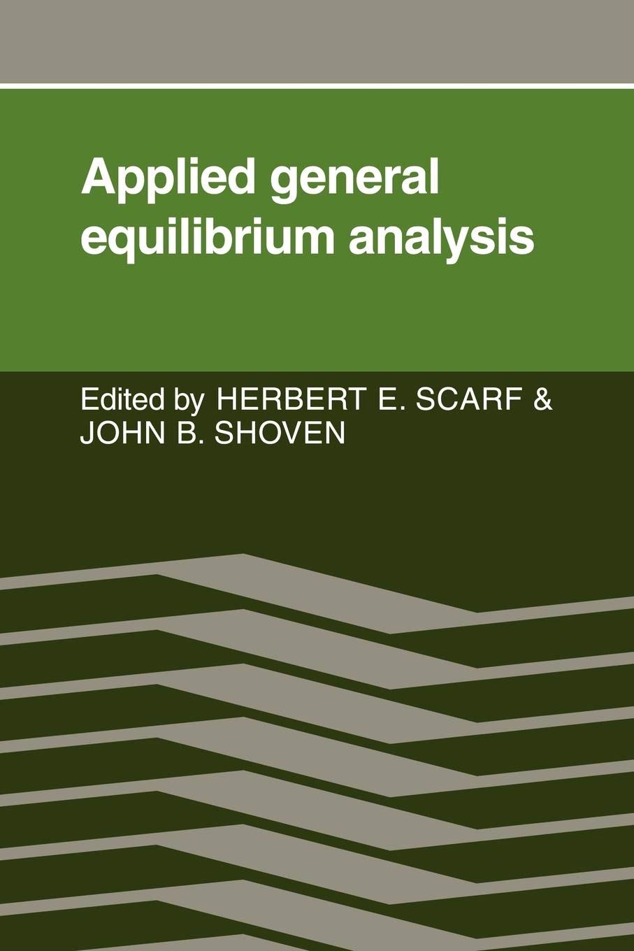 Applied General Equilibrium Analysis: 9780521070935: Economics Books ...