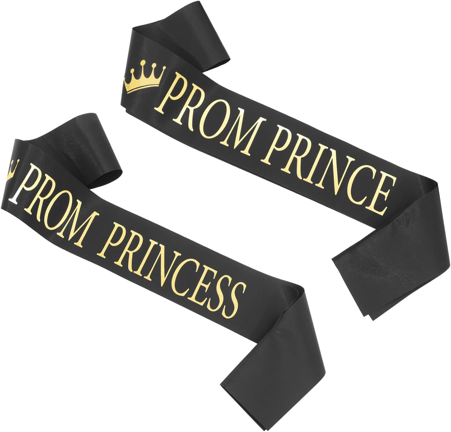 VILLFUL Prom Princess and Prince Sashes Graduation Party Decor Sashes ...