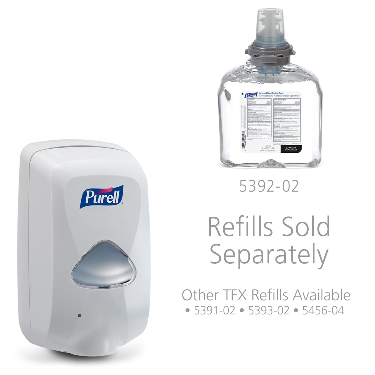 PURELL 2720-01 TFX despachador de desinfectante manos libres color gris ...