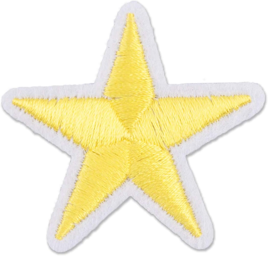 Amazon.com: United Pups Star Iron on Patch for Pets Kids Women Mens Clothing Jean Jackets Caps ...