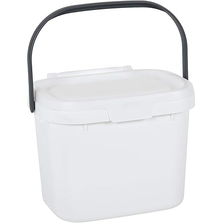 Addis 518252 Everyday Kitchen Food Waste Compost Caddy Bin, 4.5 Litre ...