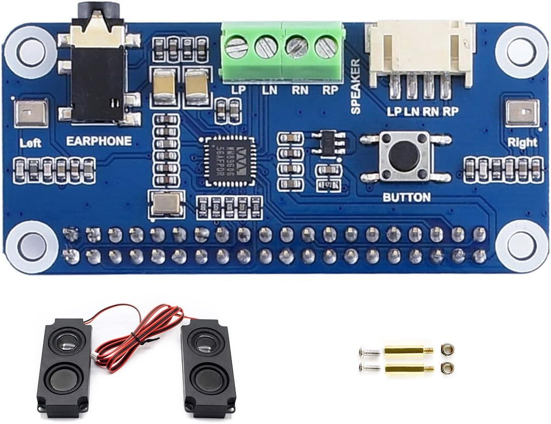 Amazon.com: Octo 8 Channel Sound Card for The Raspberry Pi : Electronics