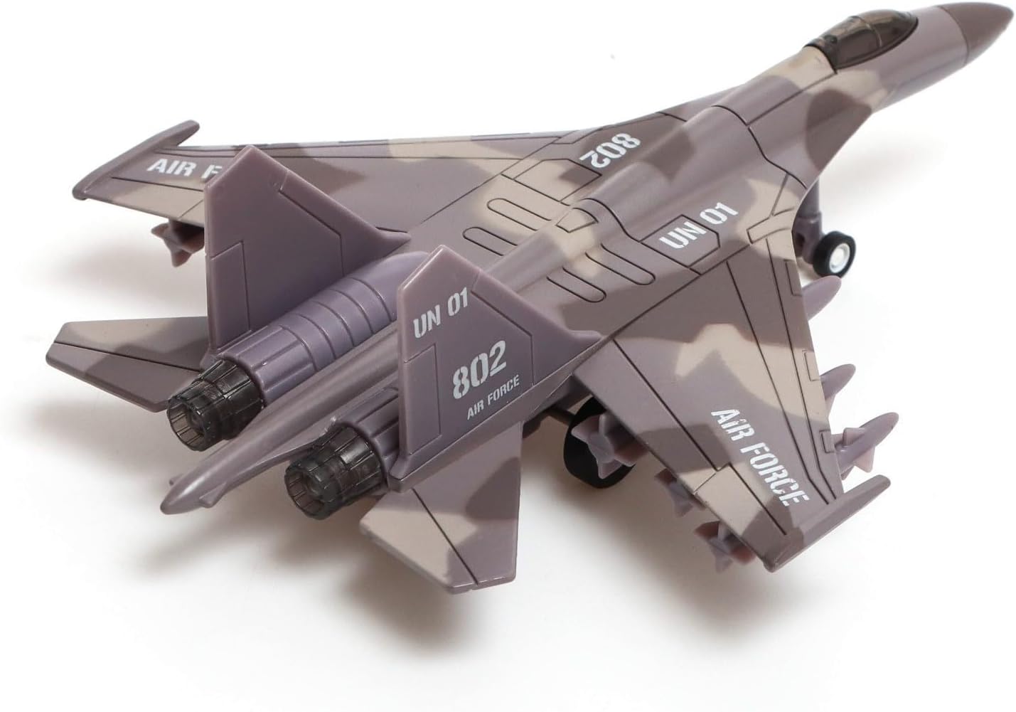 Amazon.com: AEVVV Metal Fighter Jet Model Air Force with Sound and ...