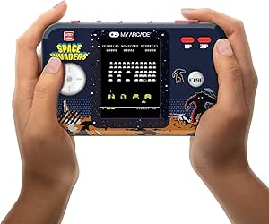 Amazon.com: My Arcade Space Invaders Pocket Player Pro: Portable Video Game, Fun Game for Kids ...