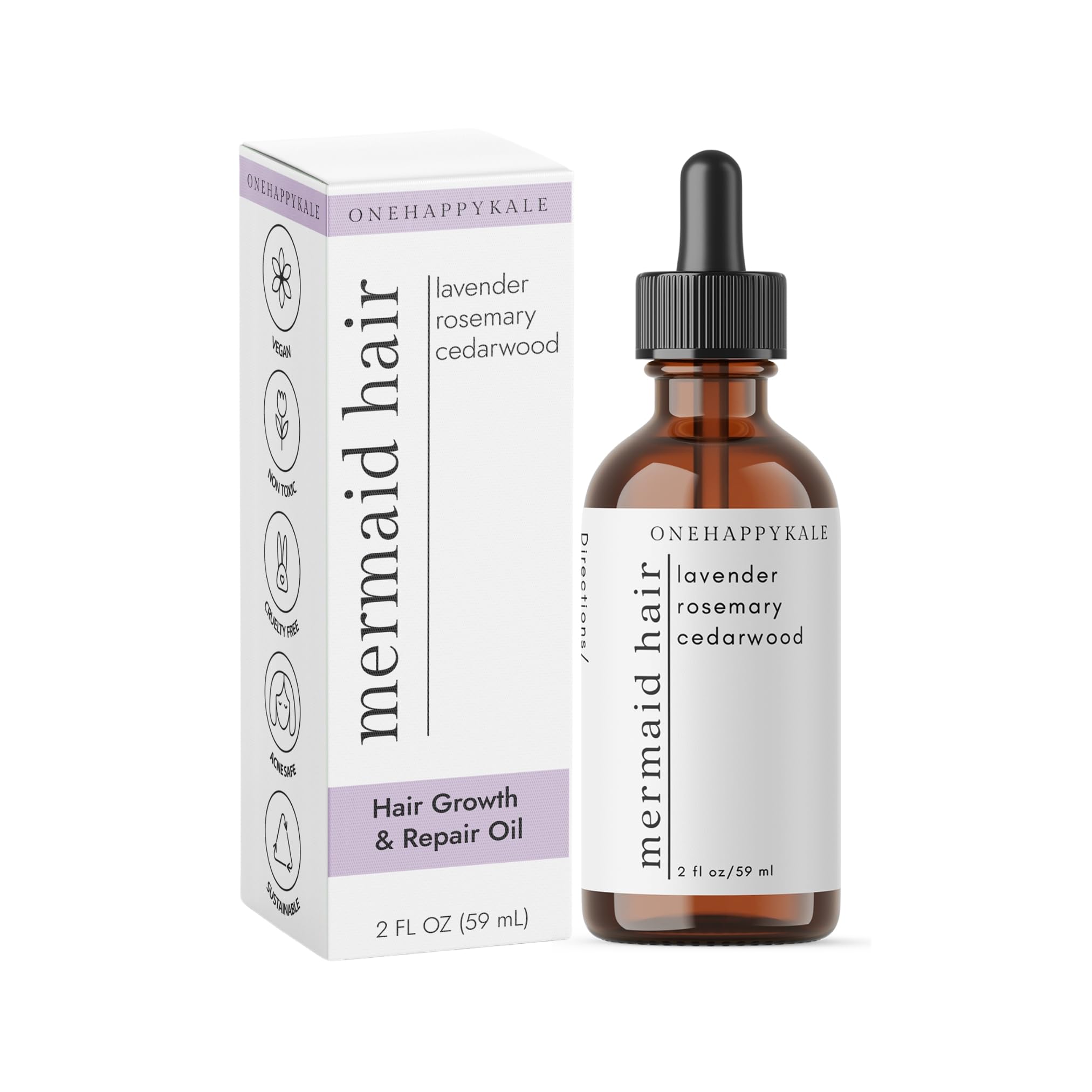 Amazon.com : Mermaid Hair Growth & Repair Oil – Scalp Treatment for ...