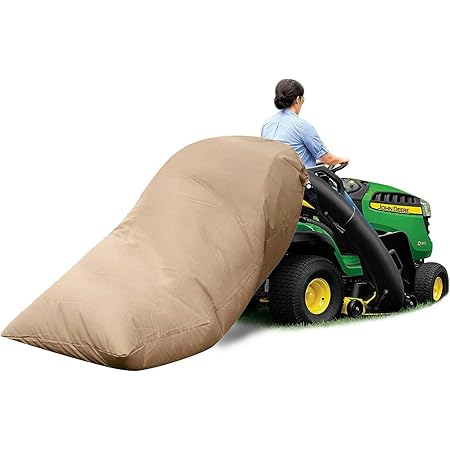 Amazon.com: MAYTHON Lawn Tractor Grass Catcher Bag Leaf Bag Capacity 54 Cubic Feet Black : Patio ...