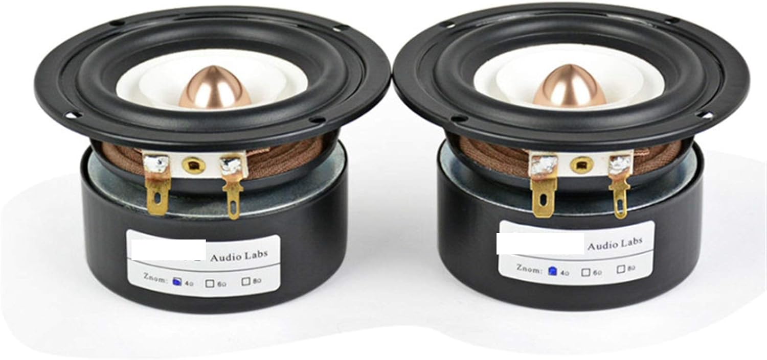 Amazon.co.jp: JINGERL 2ピース3インチオーディオポータブルスピーカー4オーム8オーム15WフルレンジHIFIベーススピーカーAltavoz Portatilスピーカー ...