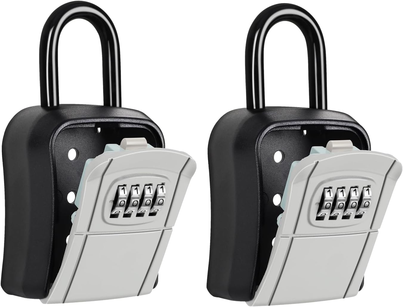 Amazon.com: Puroma Lock Box, Key Lock Box Wall Mount & Portable ...