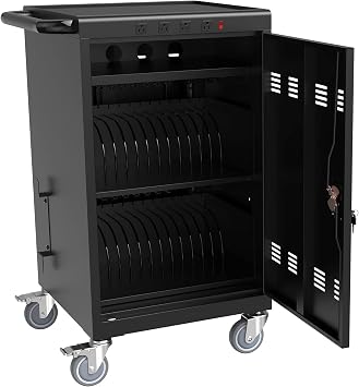Amazon.com: TIOPLY 36 Device Charging Cart for Laptop Up to 16.3-inch ...