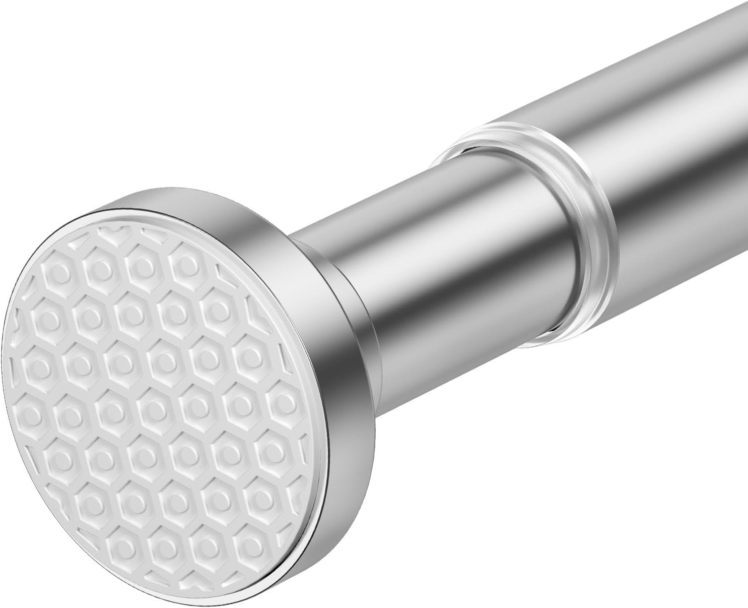 Amazon.com: Shower Curtain Rod 41-73 Inch Tension Curtain Rod 1 ...