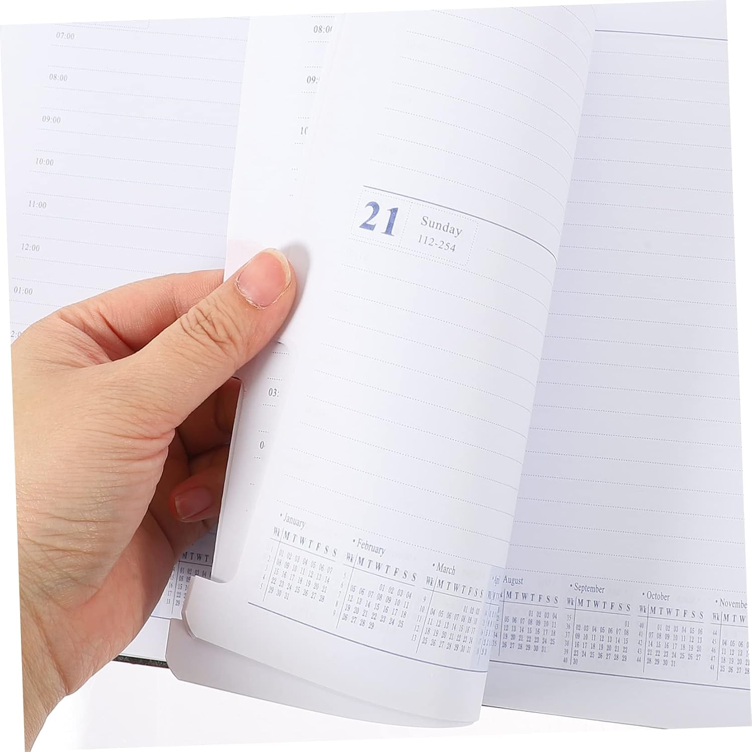 NOLITOY 2 unids blanda cuaderno agenda libro portátil planificador ...