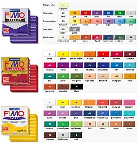 Fimo Soft Caramel 57g Polymer Clay Block Fimo Colour Reference 7 ...