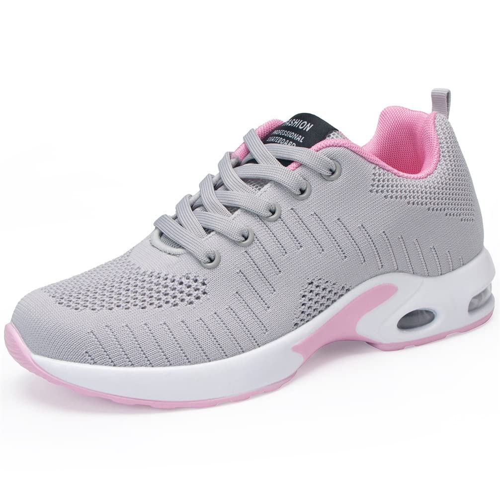 DANNTO Damen Laufschuhe Air Atmungsaktiv Turnschuhe Schnürer Leichte ...