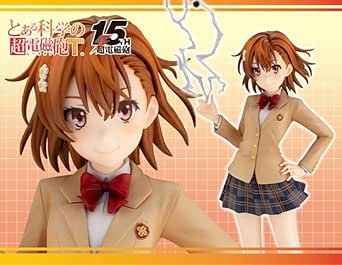 Amazon.co.jp: Mikoto Misaka Figure, Kotobukiya 15th Anniversary Toaru ...