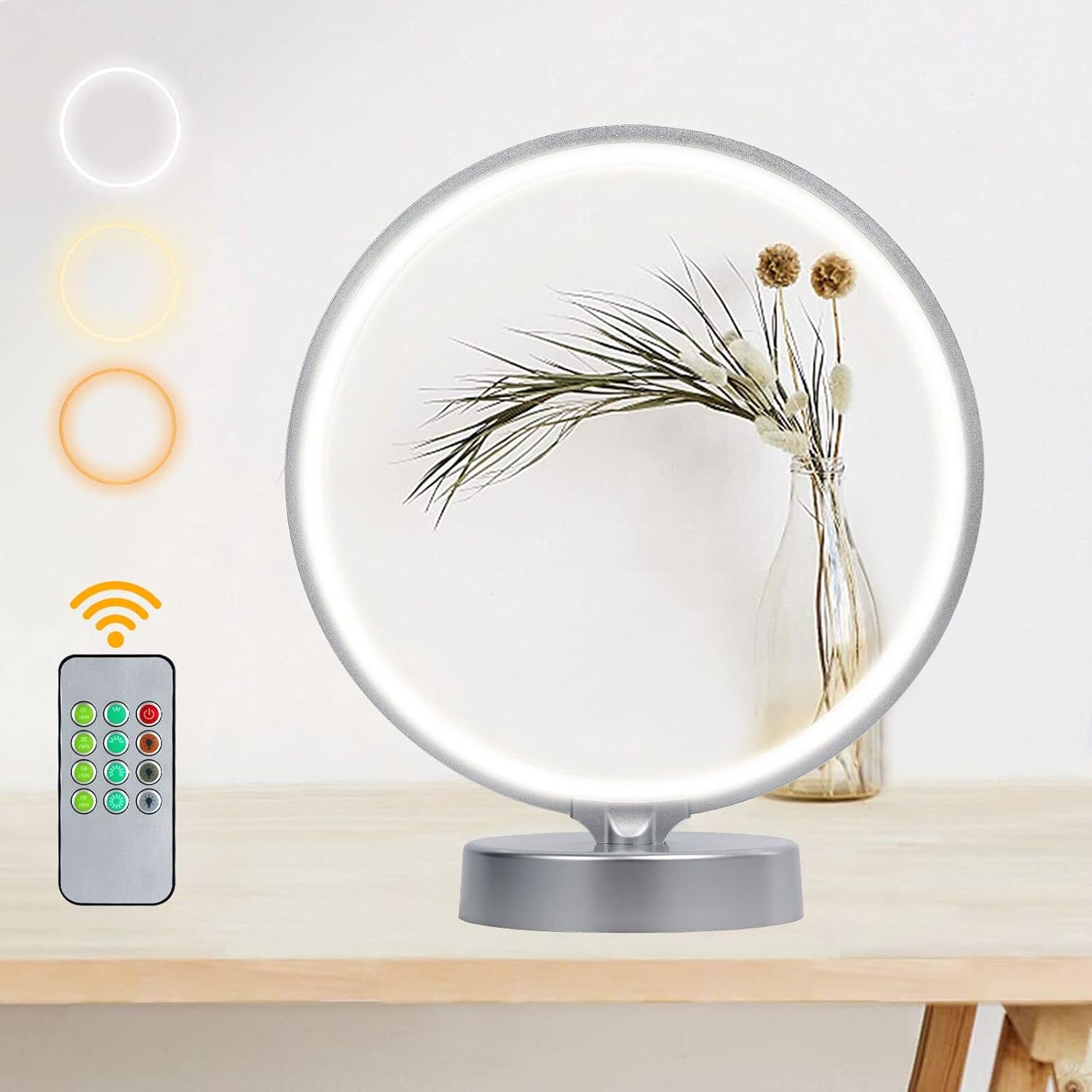 H&B Sun Light Therapy Lamp 10000 LUX, Sunlight Lamp with 3 Color ...