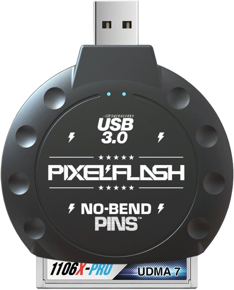 Amazon.com: PixelFlash CF Card Reader - Compact Flash Card Reader, USB ...