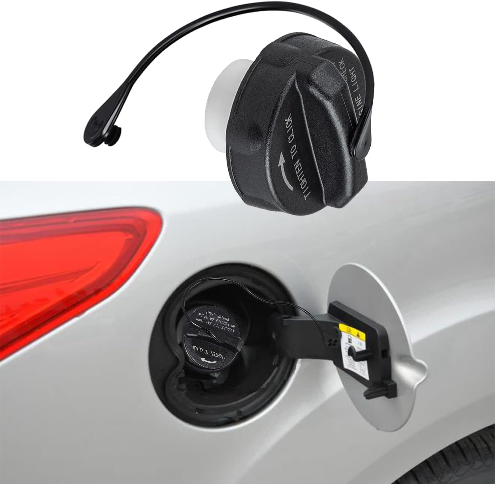 Amazon.com: Gas Cap, Fuel Tank Filler Cap, Fuel Cap Compatible with ...