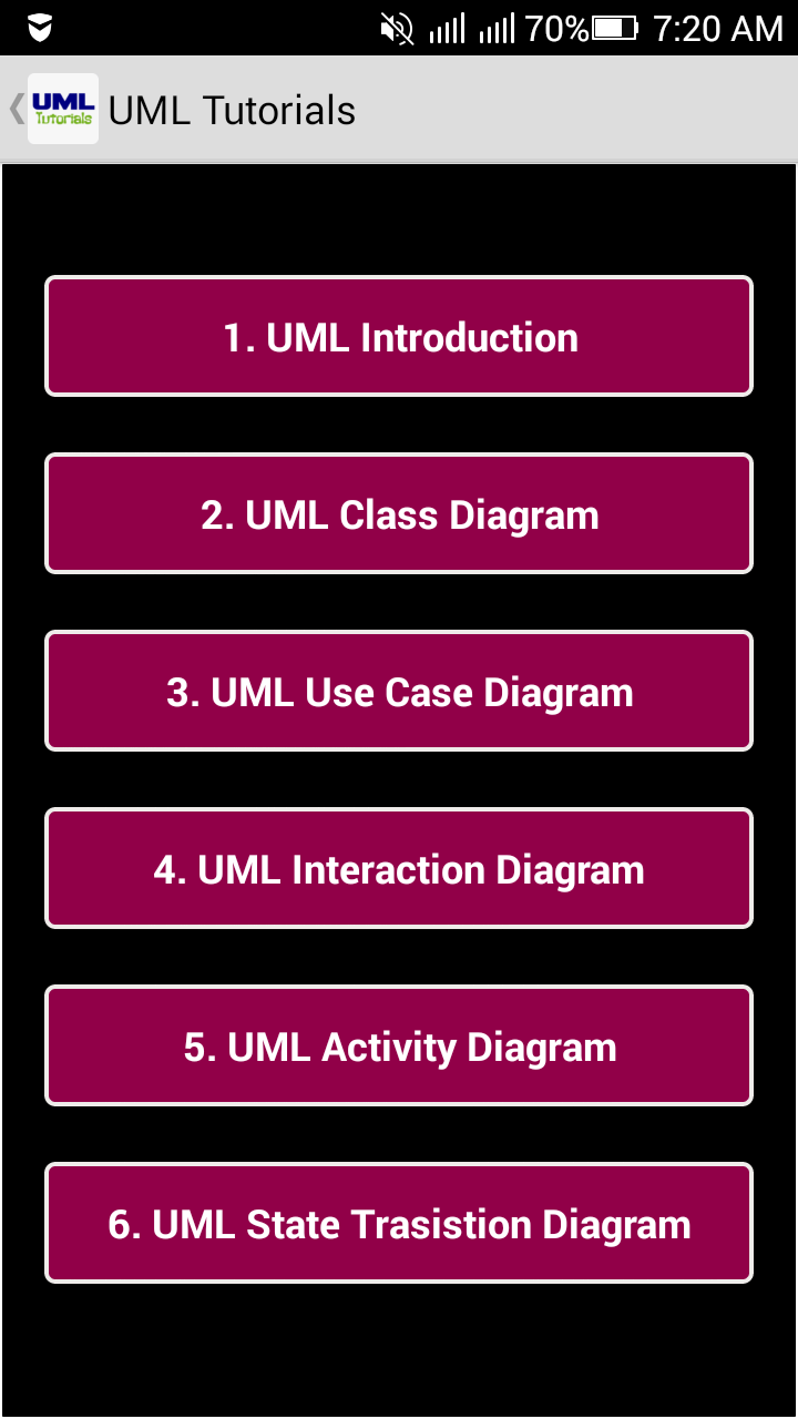 UML Tutorials - App on Amazon Appstore