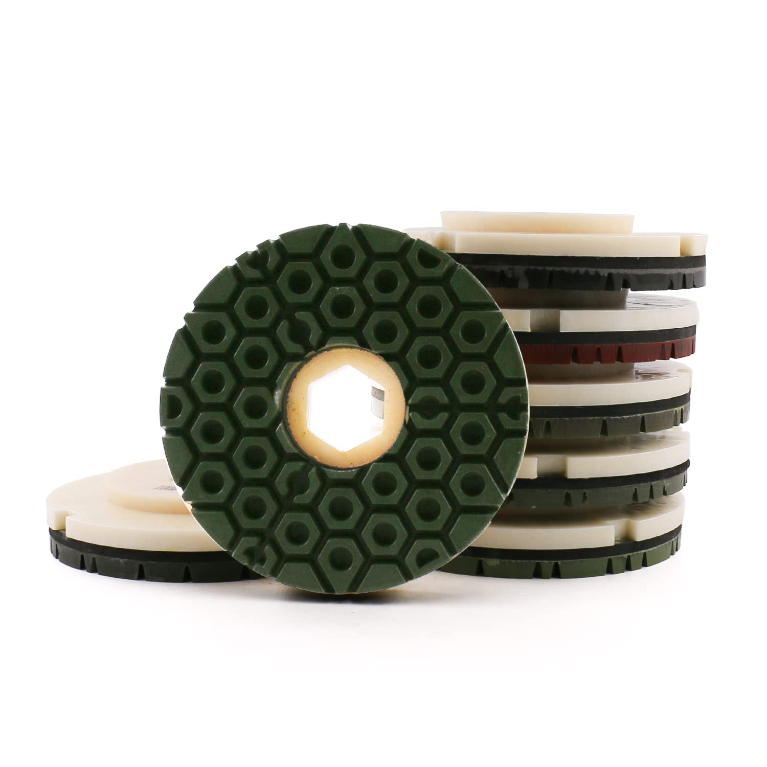 Snapklik.com : HOMESOM 1PC 6 Inch Snail Lock Edge Polishing Pad Diamond ...