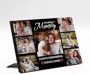 Amazon.com - Custom Memory Picture Frame Bereavement Sympathy Gifts for ...