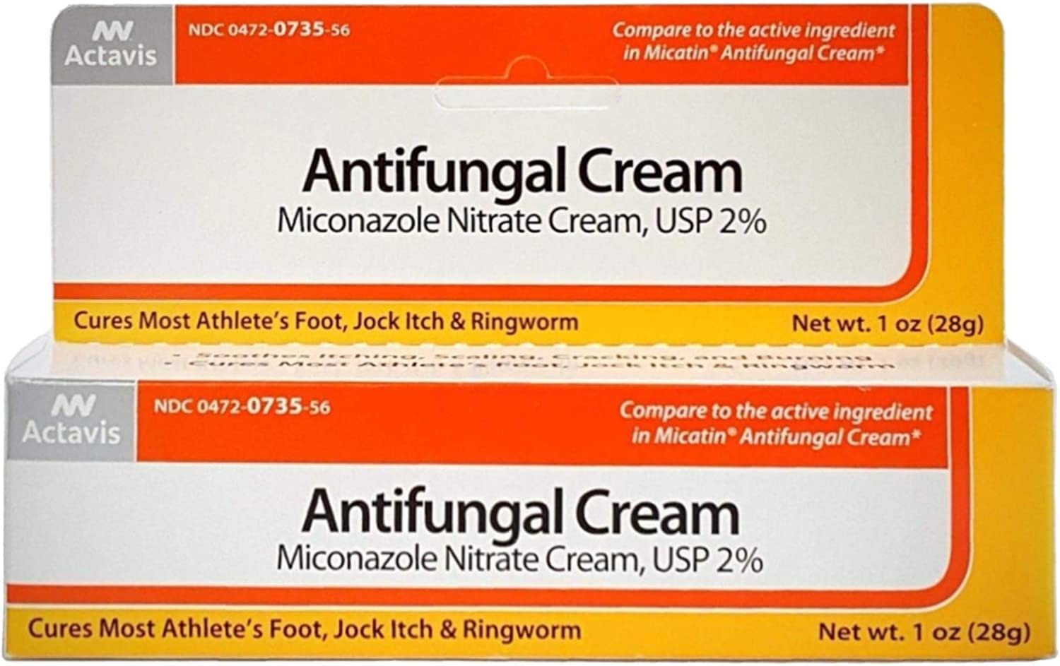 Amazon.com: Actavis Miconazole Nitrate 2% Antifungal Cream - 1.5 oz ...