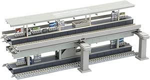 Tomytec TOMIX N Gauge Elevated Double Track Hierarchy Station Extension 91044 Model Railroad ...