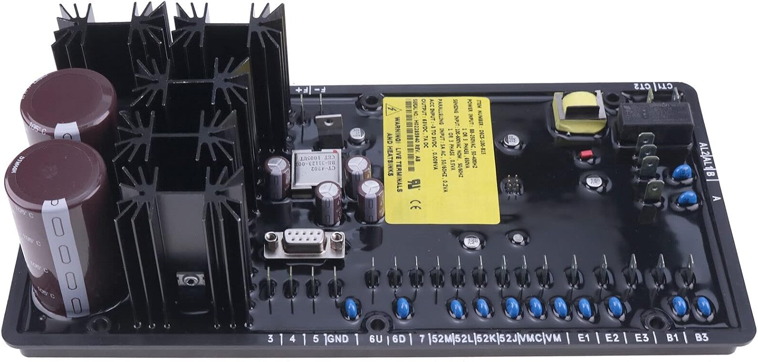 Amazon.com: Solarhome DECS-100-B15 New AVR Automatic Voltage Regulator Compatible with Basler ...