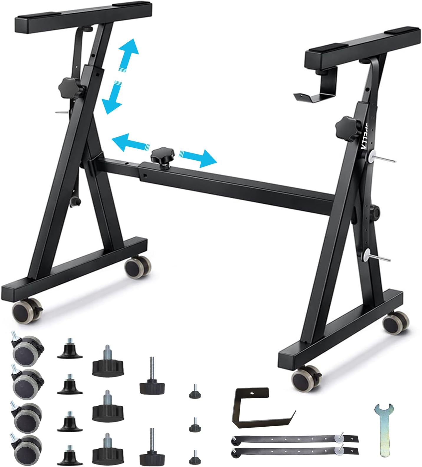 Amazon.com - Upella Keyboard Stand - Heavy Duty Z Style Adjustable ...