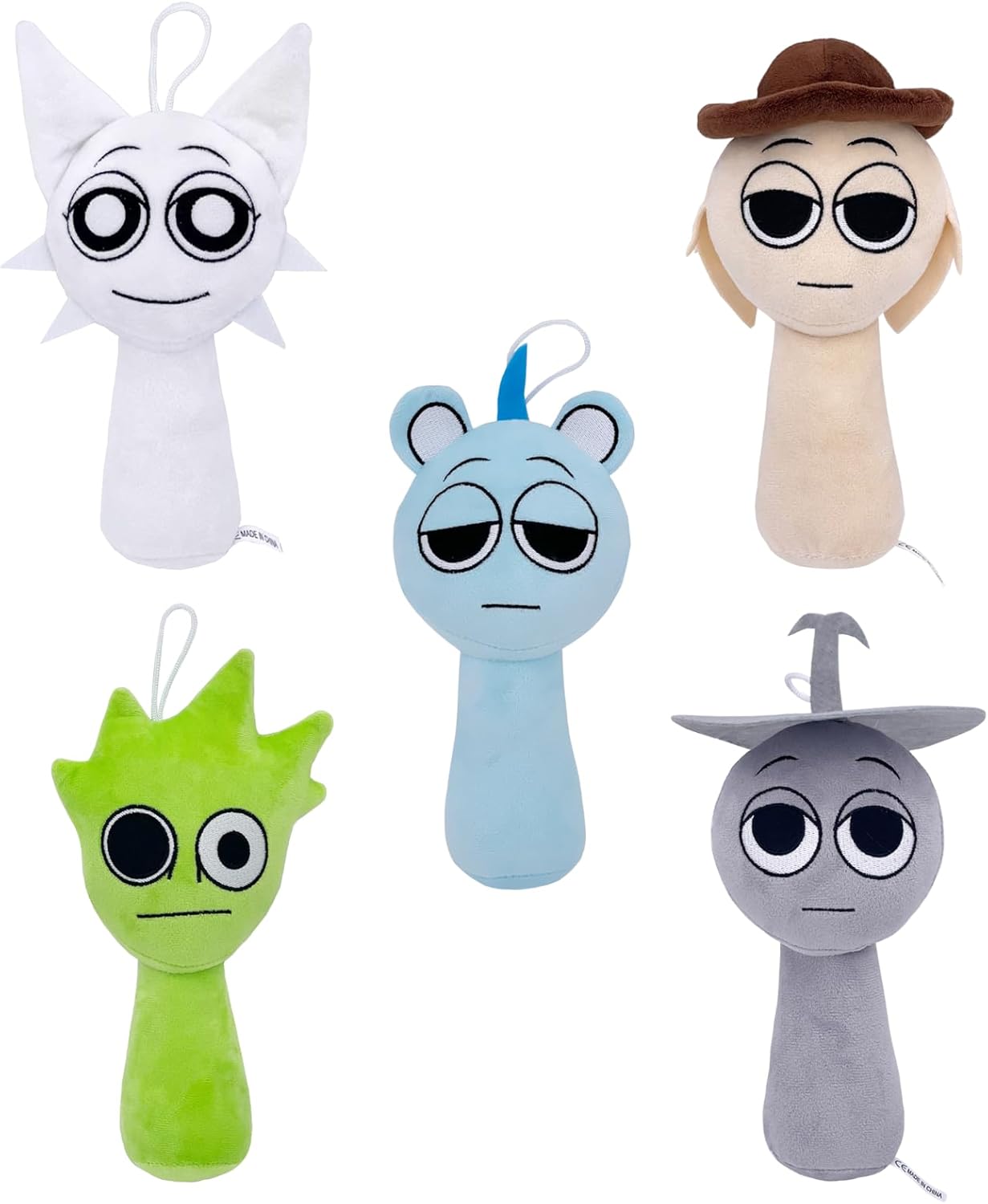 Amazon.com: Super JAKES Sprunki Plush, Sprunki Game Plush Toys,Soft ...