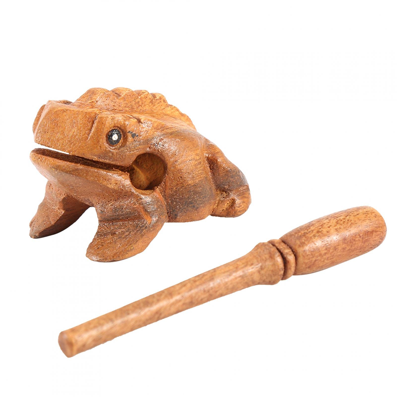 Wood Frog Instrument Wooden Frog, Percussion Instruments Frog Ornaments ...
