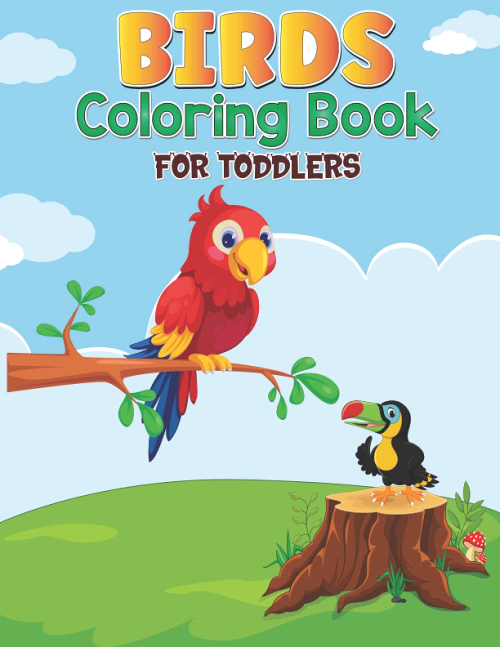 Fun Toddler Coloring Book | Birds Coloring Book | Creative and ...
