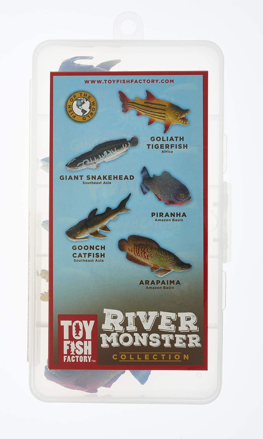 Buy River Monster Collection Toy Fish Set | Piranha Toy | Fish Cake ...