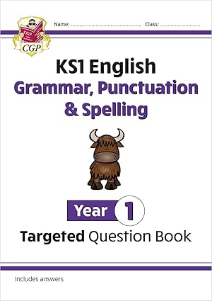 KS1 English Year 1 Grammar, Punctuation & Spelling Targeted Question ...