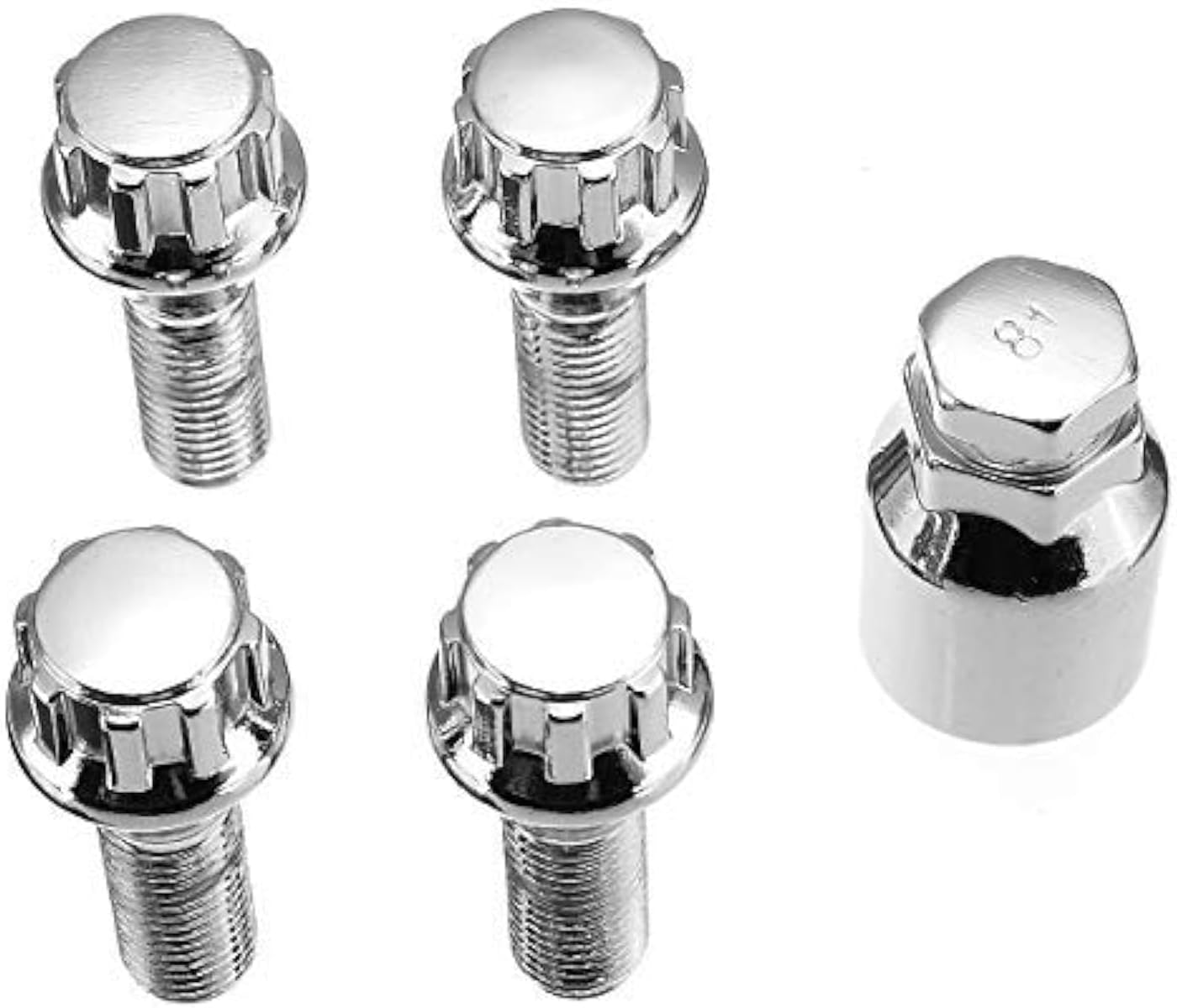 Amazon.fr : JNNJ 4 Pièces Écrous de Roue en Alliage, Écrous de Roue ...