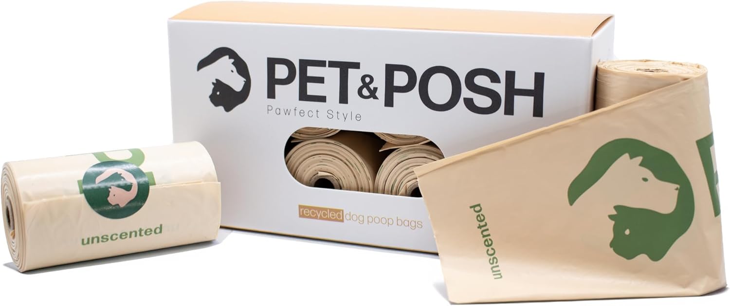 Amazon.com: Pet & Posh Dog Poop Bags - 120 Count (8 Rolls) - Extra ...