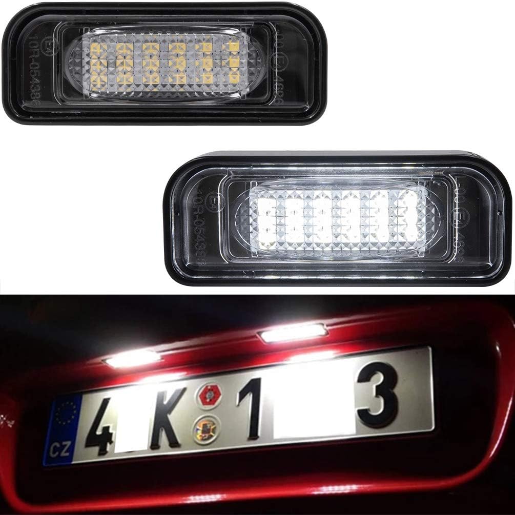 Amazon.com: iJDMTOY OEM-Fit 3W Full LED License Plate Light Kit ...