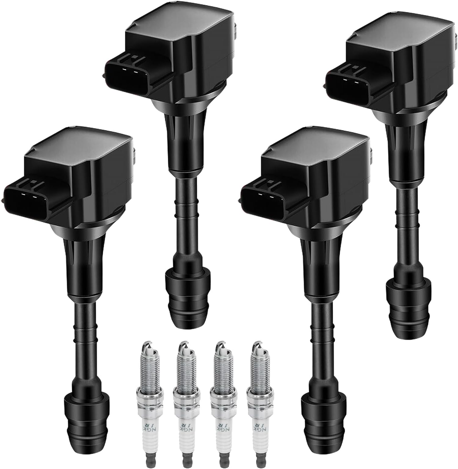 Amazon.com: Ignition Coil Pack UF316 & Iridium Spark Plugs Set of 4 ...