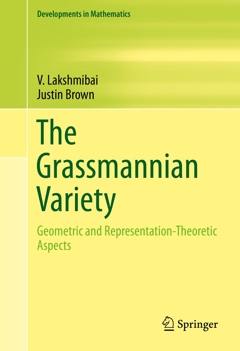 Amazon.co.jp: The Grassmannian Variety: Geometric and Representation ...