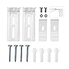 Amazon.com: 4 PCS Mountings Brackets Universal Roller Shade Hardware ...