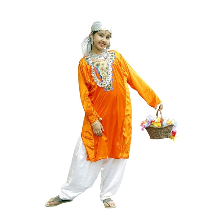 Buy ITSMYCOSTUME Kashmiri Girl Indian State Fancy Dress Costume For Kids Adults Online At buy-itsmycostume-kashmiri-girl-indian-state-fancy-dress-costume-for-kids-adults-online-at